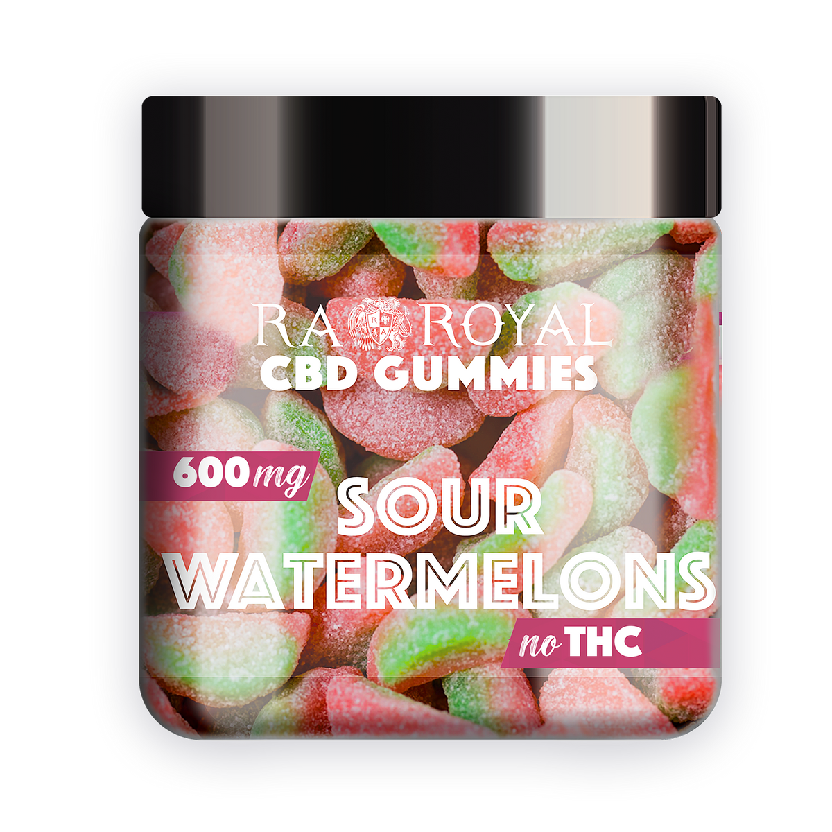 CBD Watermelon Gummies | R.A. Royal Gummies 600MG with Melatonin – RA Royal