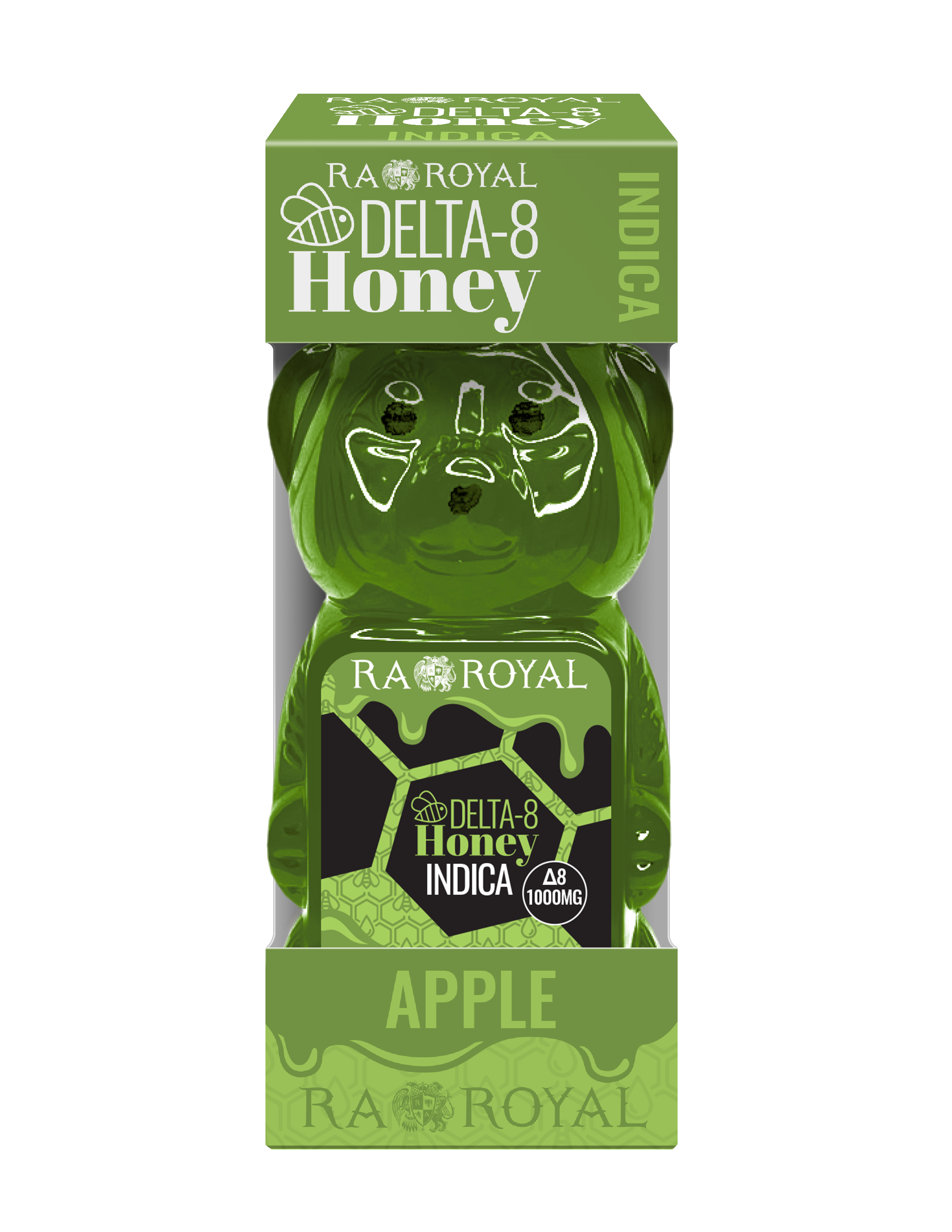 RA Royal Delta 8 Indica Honey Bear: Apple Cider | RA Royal