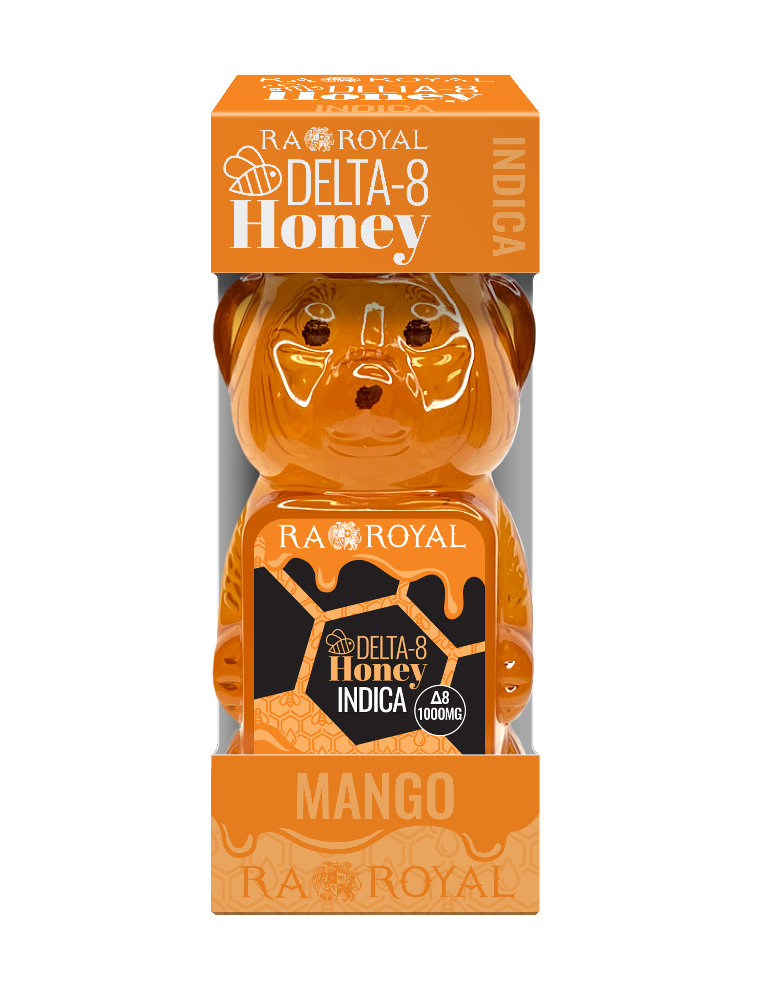 RA Royal Delta 8 Indica Honey Bear: Mango Drizzle | RA Royal