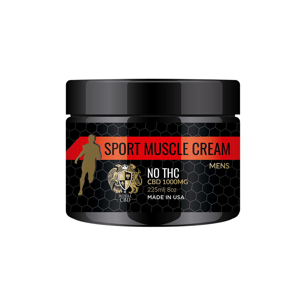 CBD Hemp Men's Muscle Cream | RA Royal