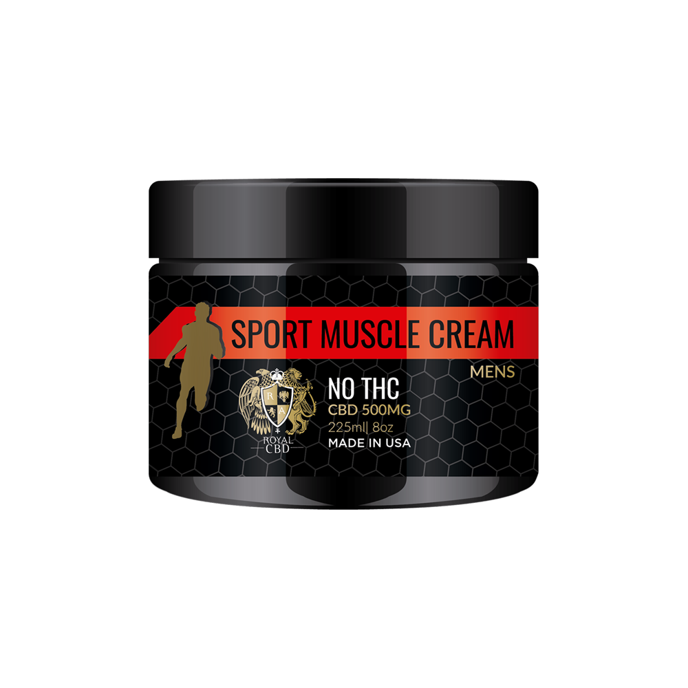 CBD Hemp Men's Muscle Cream | RA Royal