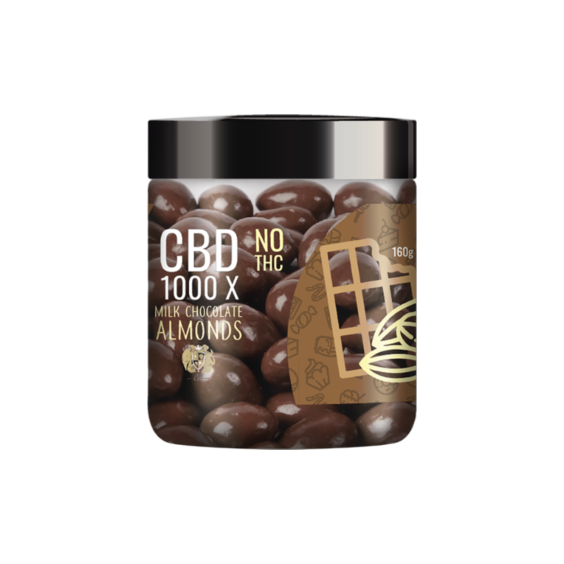 CBD Milk Chocolate Almonds | RA Royal